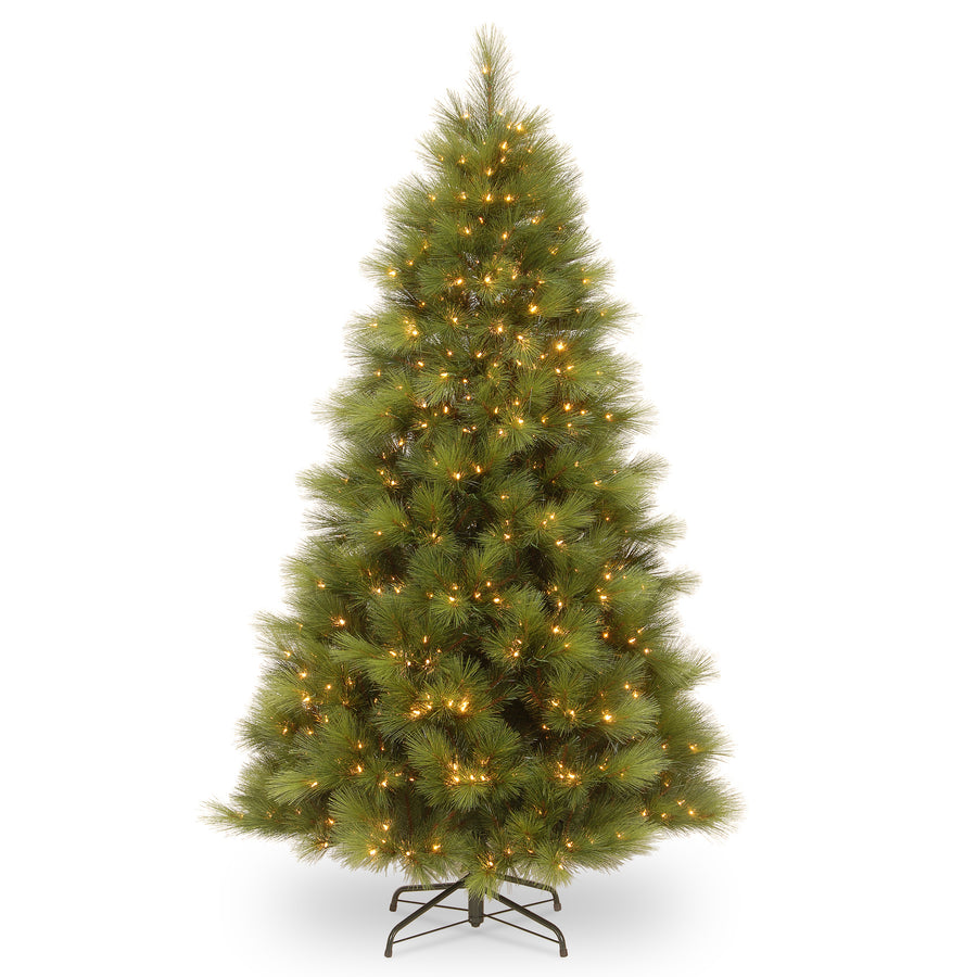 7.5 ft. Pre-Lit Arcadia Pine Tree with Dual Color LED Lights · National ...